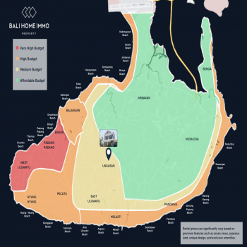 Bali Uluwatu & Bukit Villa Price Map (Rent & Invest) | Bali Home Immo